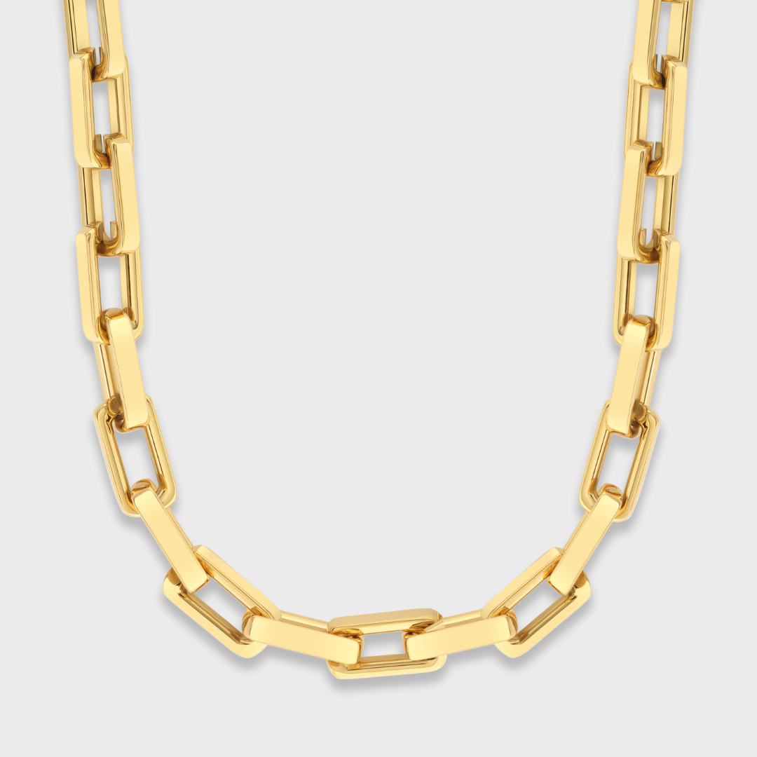 10mm Gold Anchor Chain for Boats - Imperium