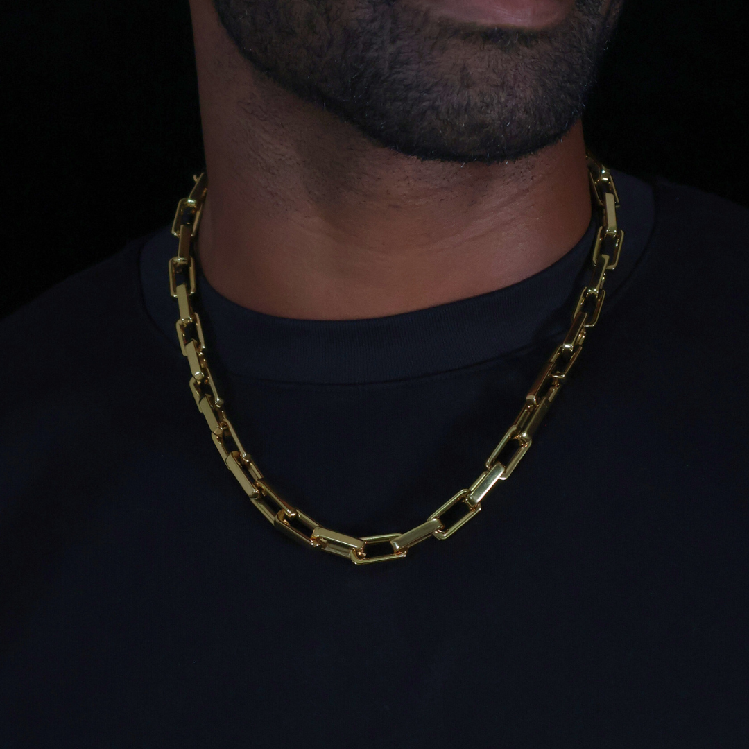 10mm Gold Anchor Chain for Boats - Imperium