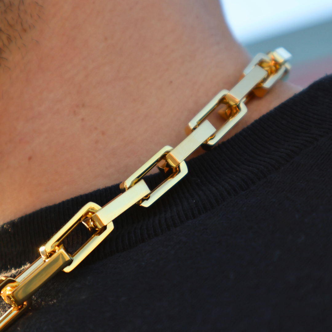 10mm Gold Anchor Chain for Boats - Imperium