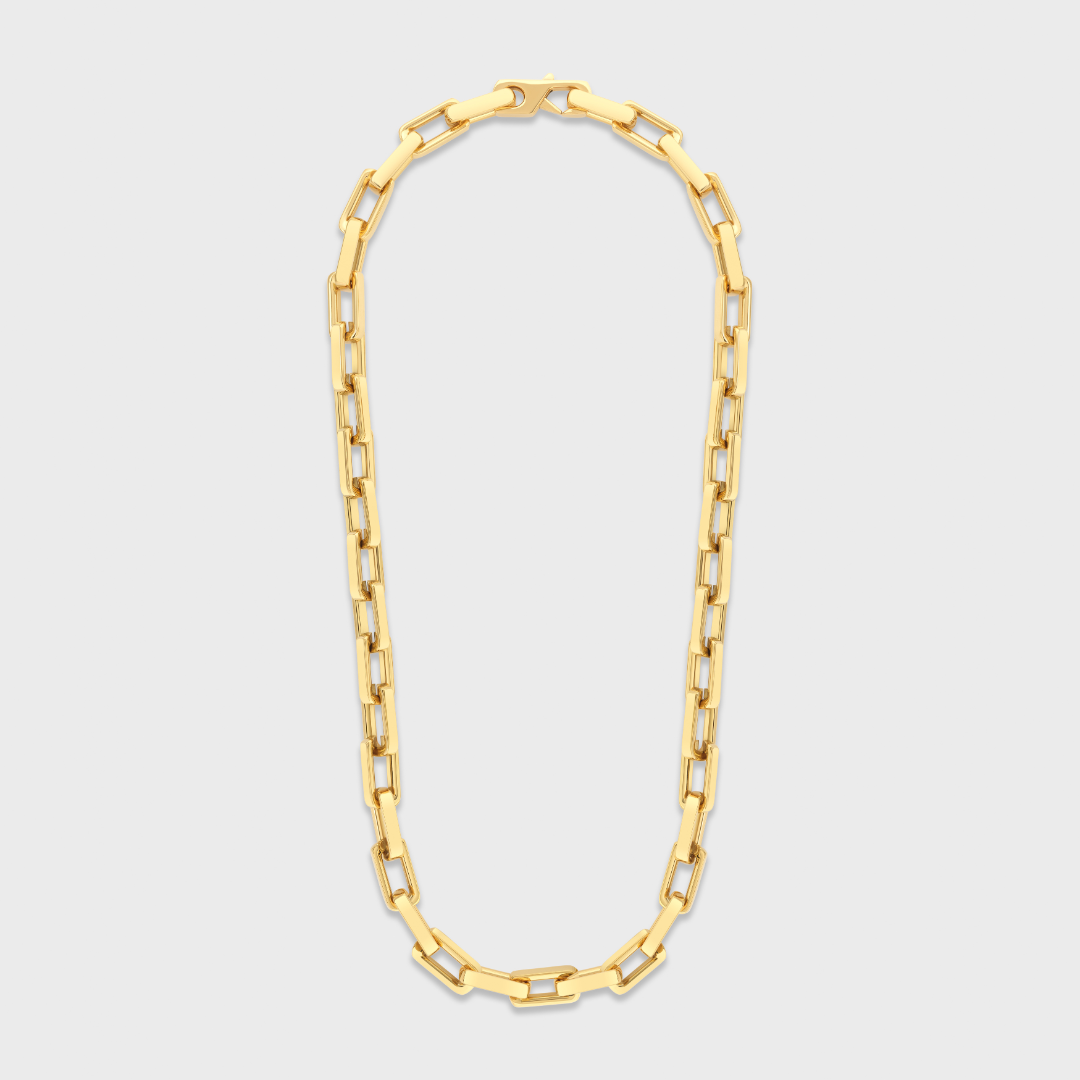 10mm Gold Anchor Chain for Boats - Imperium